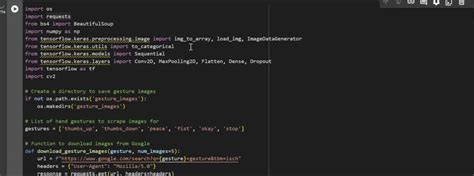 koushik chennamsetty on linkedin task 04 developing a hand gesture recognition model for