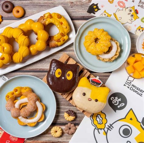 黃阿瑪變身甜甜圈！mister Donut X 黃阿瑪的後宮生活推出限定芒果甜甜圈、激萌周邊貓奴必收