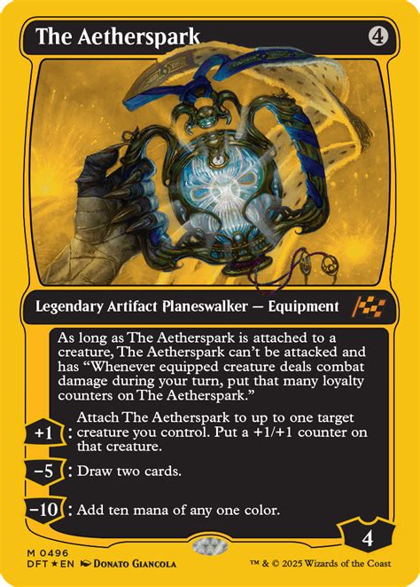 The Aetherspark From Aetherdrift Spoiler