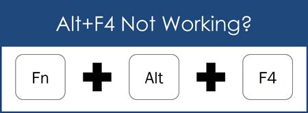 What Does Alt F4 Do In Windows