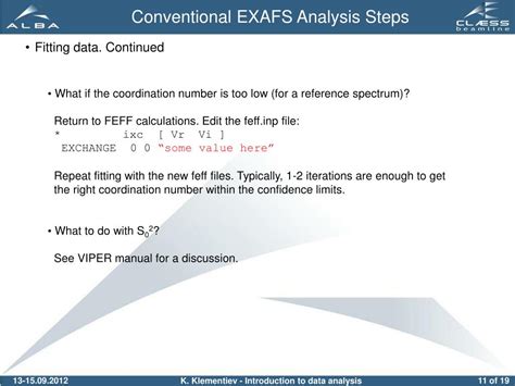 Ppt Conventional Exafs Analysis Steps Powerpoint Presentation Free