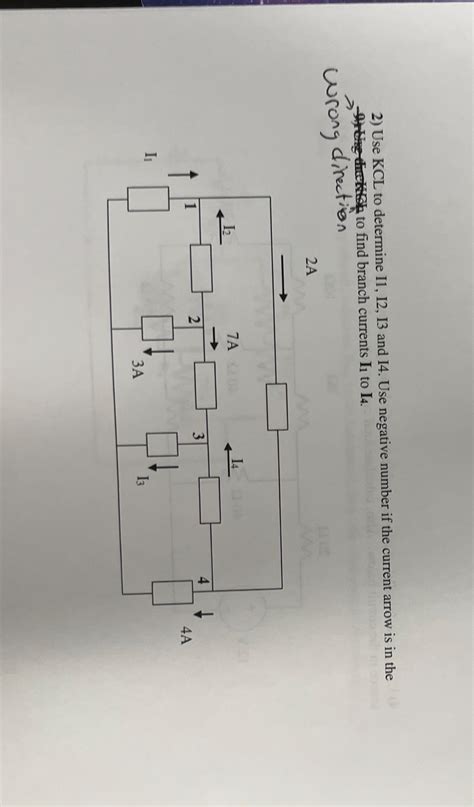 Solved Use KCL To Determine II I I And I Use Chegg Com