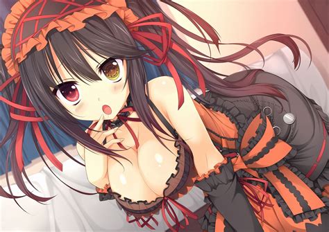 Wallpaper Illustration Anime Girls Date A Live Big Boobs Manga