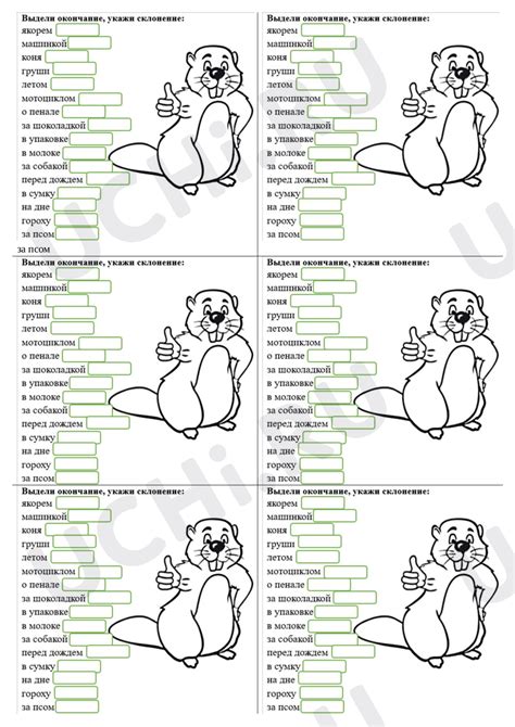 📒 Рабочий лист №10 по теме “Рабочий лист к уроку русского языка по теме Индивидуальная