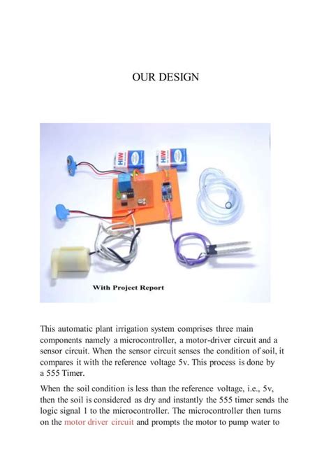 Automatic Water Irrigation System PDF