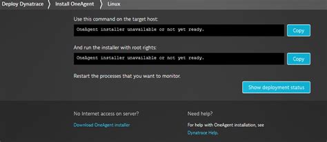 Solved Do We Have A Oneagent Installer For Aix I Dont Have Internet Access On The Server