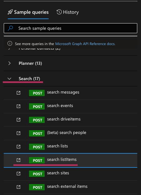 Support To Use Graph Api Search On Sharepoint Lists Items · Issue 2050 · Pnppnpjs · Github