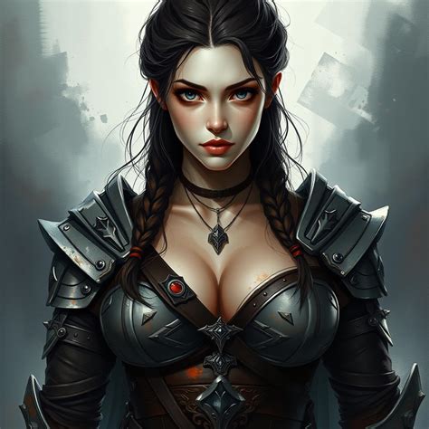 Empowered Elegance The Seductive Warrior Woman