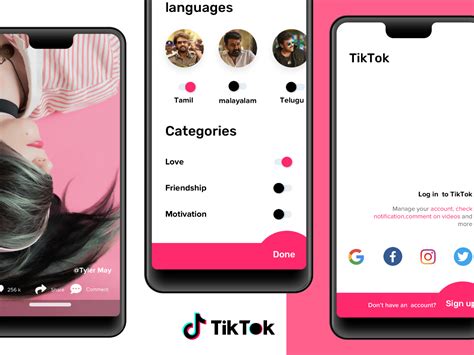 Tiktok App Redesign Concept Uxui Design By Brian App Vrogue Co