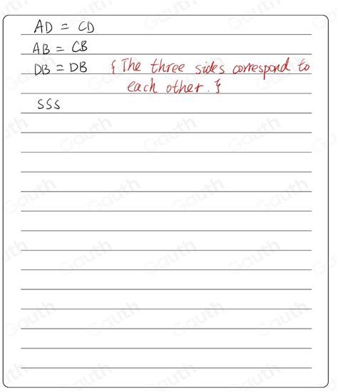 Solved 8 Name The Postulate Theorem That Proves These Triangles