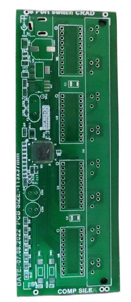 Printed Circuit Double Layer Pcb Board For Electronics 2mm At Rs 800 Piece In Chennai