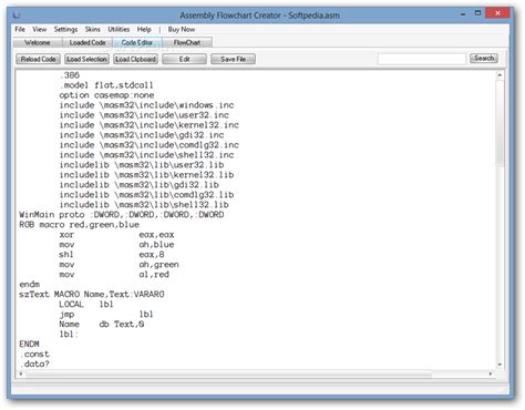 Assembly Flowchart Creator Download Softpedia