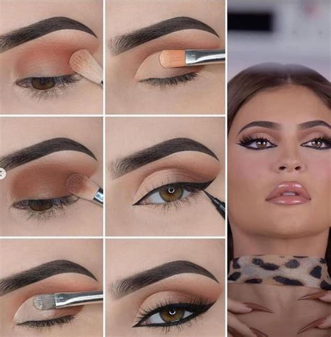 How To Draw Eyeshadow Makeup Tutorials Step By Step Lilyart