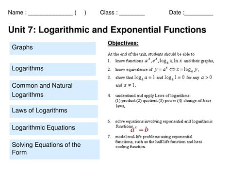 Ppt Name Class Date Powerpoint Presentation Id