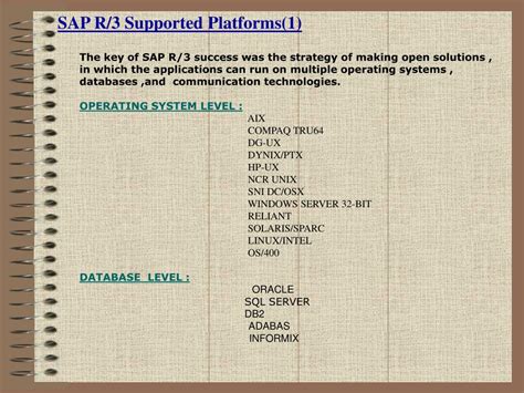 PPT SAP R BASIS Training PowerPoint Presentation Free Download