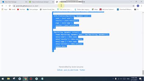 apis in flutter random user api in flutter youtube
