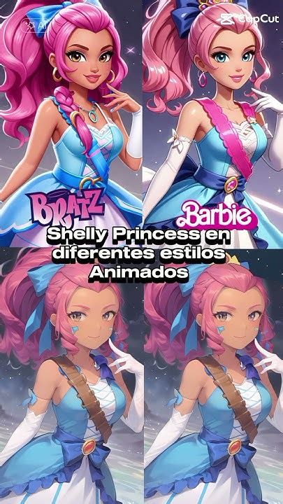 Shelly Princesa En Diferentes Estilos Animados Brawl Stars Youtube