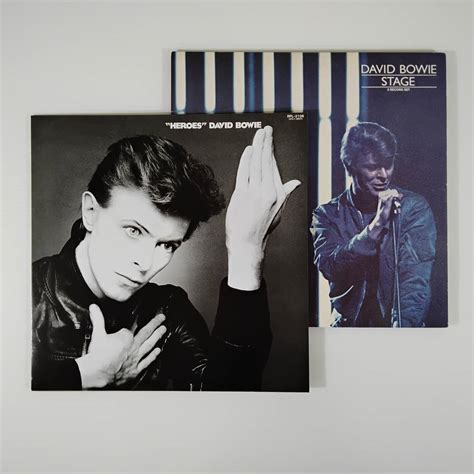 Yahooオークション 【美盤 David Bowie Lpレコード2点セット 】デビ