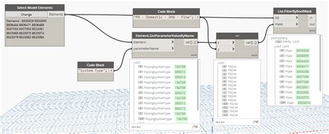 filtering by system type revit dynamo
