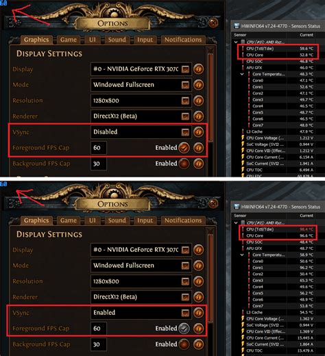 Vsync Causing Ridiculous Cpu Temperatures Rpathofexile