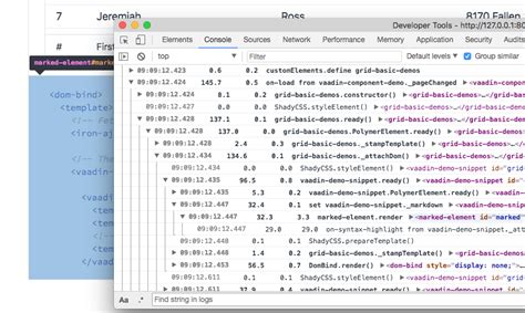 Github Legiothpolymerprofiler Console Based Profiler For Polymer