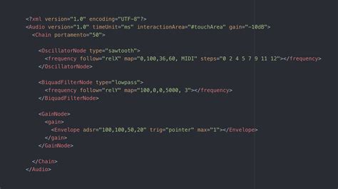 GitHub Hanslindetorp WebAudioXML An XML Syntax For Building Web Audio API Applications