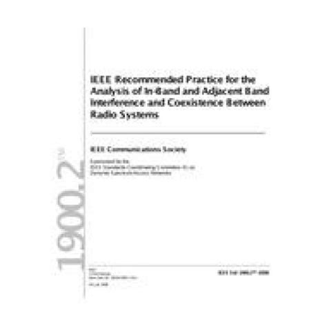 Ieee 1900 2 2008 Standard Pdf Standard Pdf Site