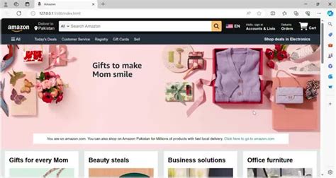 Sehar Tahir 🩶 On Linkedin Frontenedproject Websiteclone Clone Amazon Website