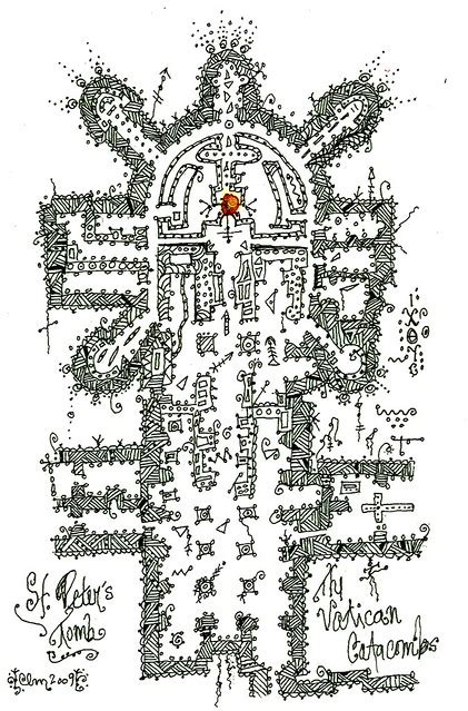 Catacombs Of Rome Location On Map