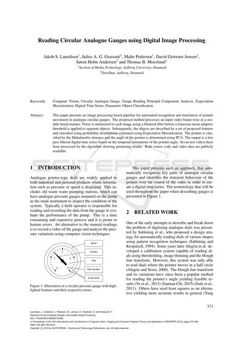 Pdf Reading Circular Analogue Gauges Using Digital Image Processing · 2019 12 5 · Reading