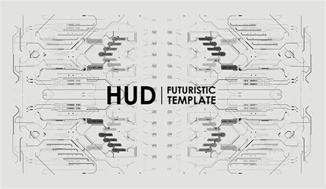 미래형 Vr 헤드업 디스플레이 디자인 사이버펑크 그래픽 일러스트레이션입니다 Hud 스타일의 사이버 공간 하이테크 화면 가상 현실 템플릿입니다 공상 과학 현대 그래픽 레이아웃