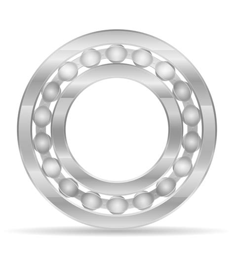 Metal Ball Bearing Vector Illustration 489256 Vector Art At Vecteezy