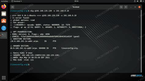 Linux Dns Server Bind Configuration Linux Tutorials Learn Linux