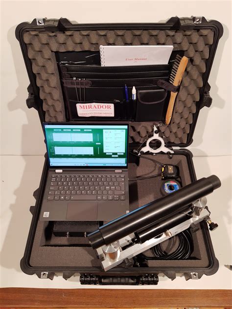 Impact Echo Test Mirador Germann Instruments