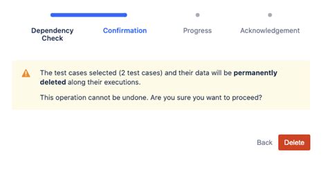 Deleting Test Cases Zephyr Scale Cloud Documentation