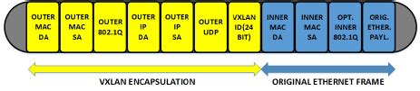 VXLAN Frame Encapsulation And De Encapsulation Of Customers Frames Is Download Scientific
