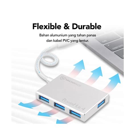 Micropack Type C Male To Quad Usb Female Usb Hub Price In Bd