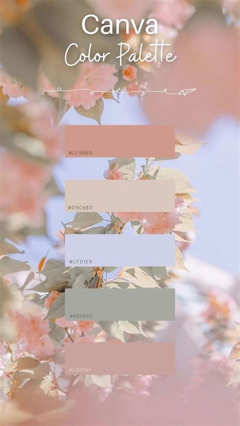 Canva Colour Palette Hex Color Palette Pastel Colour Palette Color Schemes Colour Palettes
