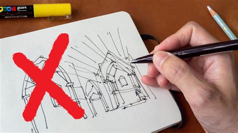 Common Urban Sketching Mistakes Featuring My Sketches From Auckland