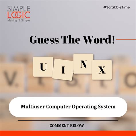 Simple Logic It Private Limited On Linkedin Scrabble Scrabbletime Wordplay Wordgame Linux
