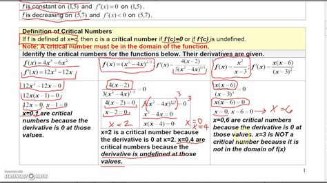 Business Calculus 3 1 1 Increasing And Decreasing Functions Part 1 Youtube