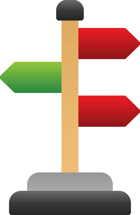 Signpost Vector Icon Design 30390017 Vector Art At Vecteezy