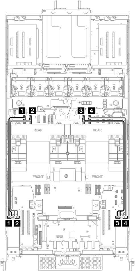 E3 S Cable Assembly Cable Routing Sr950 V3 Lenovo Docs
