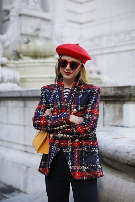 Plaid Blazer Blazer Outfits Blazer Outfits Casual Plaid Blazer