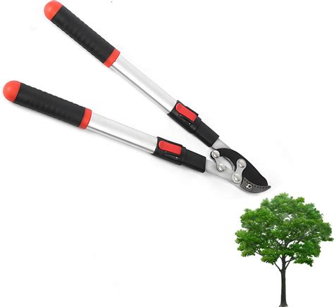 Tree Loppers Premium Compound Action Loppers With Sharp Sk5 Steel Blades Extendable Ergonomic