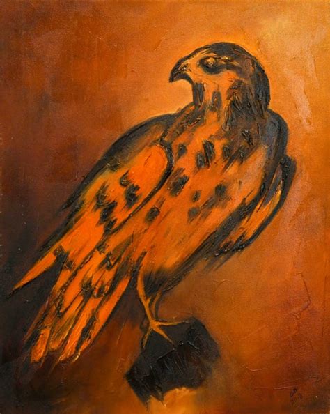 Falcon With Grace Eiman Al Qubati
