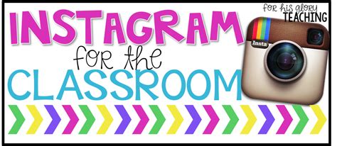 For His Glory Teaching {instagram} For The Classroom