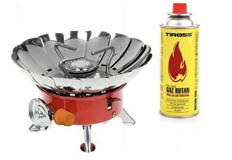 Газовый таганок туристический примус Kovar 203 портативная плита газовая горелка с баллоном в
