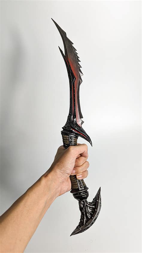 I Made A Real Life Daedric Dagger R Skyrim