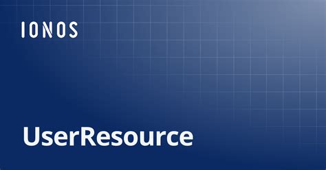 userresource golang sdk